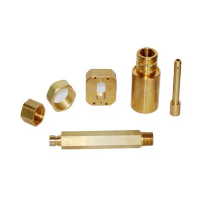 China OEM ODM Anodizing Metal Bracket C36000 C26800 Brass CNC Turned Parts for sale