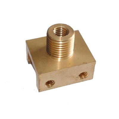 China Customized CNC Turning Ra0.4 small brass parts for Agricultural Machinery for sale