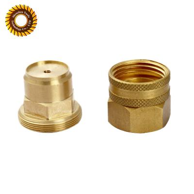 China T5 Broaching  0.1mm Tolerance Brass Cnc Machining Part Ra3.2 Furniture for sale