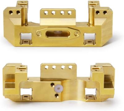 China RC Front Bumper Crawler Upgrade Brass HPb58 Precision Turned Components for sale