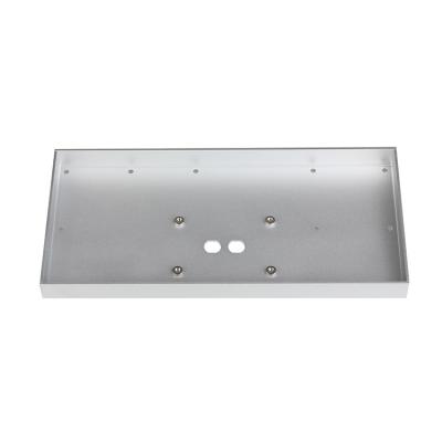 China ISO9001 Ra1.1 Anodized Stainless Steel Parts Tolerance 0.2mm Sheet Metal Fabrication Parts for sale