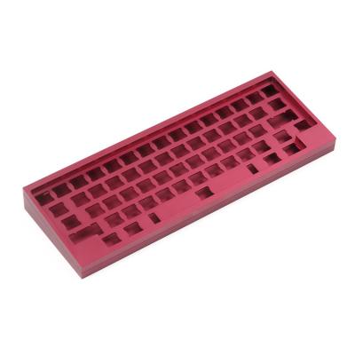 China Aluminum Keyboard CNC Machining Parts Ra3.2 Sandblasting Computer Case for sale