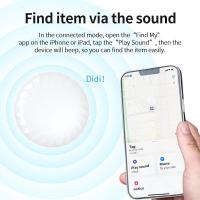 China 80-100dB Bluetooth Mini GPS Lost Item Tracker Finder Device for Apple Find My Key ITag IOS System for sale