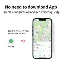 China 80-100dB Bluetooth Mini GPS Lost Item Tracker Finder Device for Apple Find My Key ITag IOS System for sale