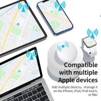 China 80-100dB Bluetooth Mini GPS Lost Item Tracker Finder Device for Apple Find My Key ITag IOS System for sale