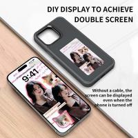China E-Ink NFC Mobile Phone Protective Screen Cover For IPhone 13 14 15 Pro Max Anti Drop for sale