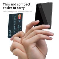 China IP67 Waterproof Smart Magnet Wallet Tracker Card Finder For IPhone Cell Phone for sale