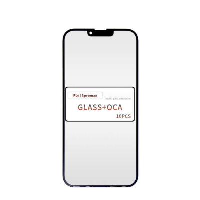 China Outer Iphone Front Glass Screen Replacement 13mn/13/13p/13pm With Oca for sale
