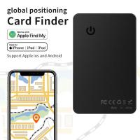 China Slim Card GPS Lost Item Tracker Finder For IPhone 15 Wallet MFi Certified Consumption for sale