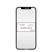 China OEM Mobile Phone Iphone 12 Front Glass Replacement With OCA for sale