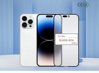 China Wear Resistant Clear Glass Oca Iphone X Electroplated Aperture for sale