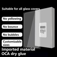 China Double Sided Optical Clear Mobile Front Glass With Oca Replacement ODM for sale