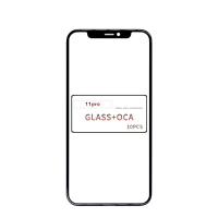 China QC 100% tested Front Outer Glass 11pro Glass With OCA for iPhone Oca Glass for sale