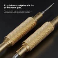 China IFixes IN2 Y0.6 0.8 2.5 Brass Mini Mobile Repair Screwdriver Set For IPhone Screen for sale