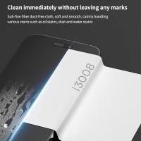 China 4 Dtex Synthetic Microfiber Mobile Screen Cleaner Cloth Dust Free for sale