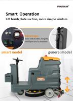 China Garage Ride On Floor Scrubber Dryer Sweeper Machine for sale