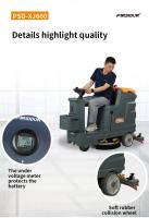 China Industrial Ride On Floor Scrubber Dryer Cleaner Machine For Heavy Duty Cleaning for sale