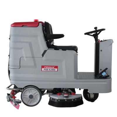 China Garage Autoscrubbers Floor Sweeper And Scrubber For Heavy Duty Cleaning for sale