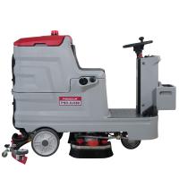 China Industrial Automatic Cordless Ride On Floor Sweeper Scrubber Cleaning Machine for sale