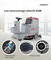 China Wash Brush And Dry,3 In One Floor Scrubber Dryer Ride On 85L Recovery Tank for sale