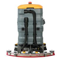 China 1000mm Squeegee Auto Scrubber Floor Machine Extractor 150AH Battery Powered for sale