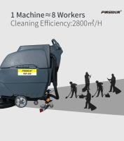 China Multifunctional Commercial Walk Behind Floor Scrubber Washing Machine for sale
