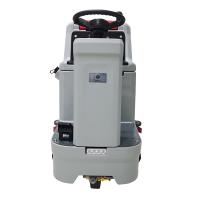 China Red Cordless Electric Stand On Floor Sweeper Washing Machine Equipment for sale