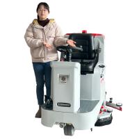 China Good Quality Electric Riding Floor Sweeper Cleaning Floor Scrubber For Warehouse for sale