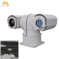 China Precision Infrared PTZ Camera Dual Sensor T Shape Thermal Camera Laser IP67 Rated With 360 Degree Pan Range for sale