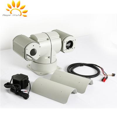 China Dual Sensor PTZ Thermal Imaging Camera , Railroad Security Camera for sale