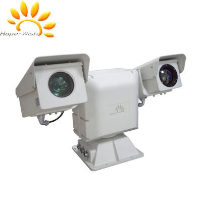 China Vehicle Vision Dual Thermal Camera , Uncooled  Long Range PTZ Camera for sale