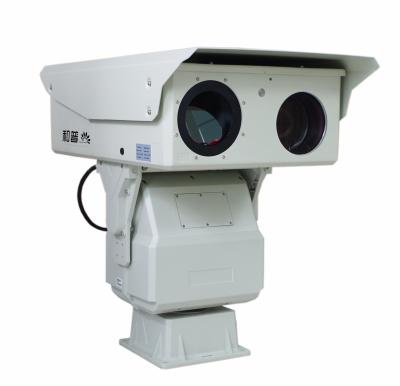 China Long Distance Dual Sensor Thermal PTZ Thermal Camera For Early Fire Detection for sale