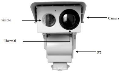 China FCC  Grade Thermal Camera For Border Security , White Infrared Thermal Camera for sale