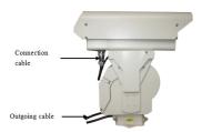 China FCC  Grade Thermal Camera For Border Security , White Infrared Thermal Camera for sale