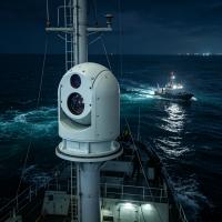 China 280mm 400mm Thermal Surveillance System Long Distance Multi Sensor Thermal Camera for sale