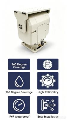 China High-Performance Pan Tilt Unit with 20kg Payload, 360° Continuous Rotation, and IP67-Rated Protection for sale