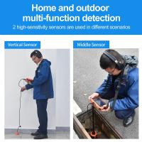 China PQWT-L4000 Underground Water Leak Detector 5m Depth Indoor Outdoor Pipe Locator for sale