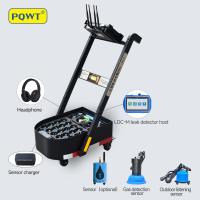 China PQWT LDC Ultrasonic Water Pipe Leak Detector with 5-20 Sensors and 9m Range for Plumbing Inspection for sale