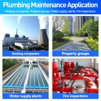 China PQWT LDC Ultrasonic Water Pipe Leak Detector with 5-20 Sensors and 9m Range for Plumbing Inspection for sale