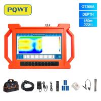 China PQWT GT300A Underground Water Detector with 300m Detection Depth, 22 Electrodes and 10.1 Inch HD LCD Display for sale