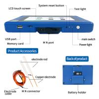 China PQWT TC300 TC150 TC500 Geophysical Water Survey Machine with 0-500m Depth Multi-Frequency Underground Water Detector and Touch Screen Display for sale