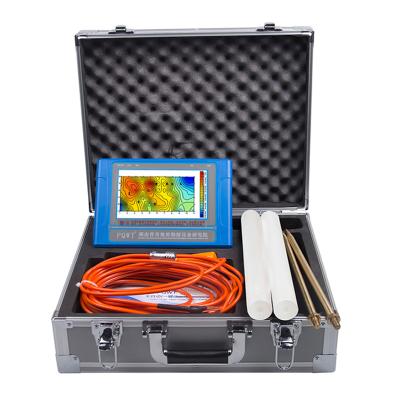 China PQWT-TC500 Auto Mapping Terrameter Industrial Metal Detector for 500m Underground Water Groundwater Detection for sale
