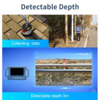 China PQWT CL300 Water Leak Sound Detector 3M Depth 6000Hz Frequency Underground Pipeline Tool for sale