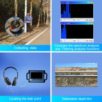 China PQWT-CL600 Water Pipeline Leak Detector with 6m Depth and 9000 Hz Frequency Detection for sale
