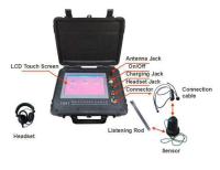 China PQWT-CL900 Pressure Pipeline Leakage Automatic Analyzer with 8M Depth Detection and 5000mAh Battery for sale