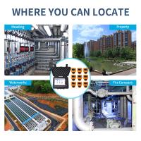 China PQWT-CL900 8M Underground Water Pipeline Leak Detection System with 9 Wireless Sensors and 28 Frequency Channels for sale