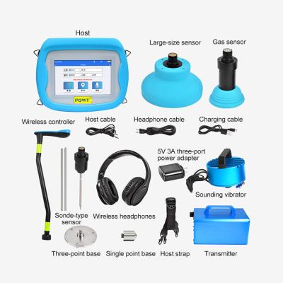 China PQWT-BT30 Wireless Pipe Leak Detector with 10m Bluetooth Range and 0-9m Detection Depth for sale