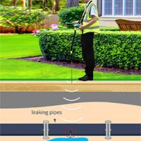 China PQWT BT10 Wireless Water Leak Detector with 5000Hz Frequency Range and 10m Bluetooth Distance for Pipeline Inspection for sale