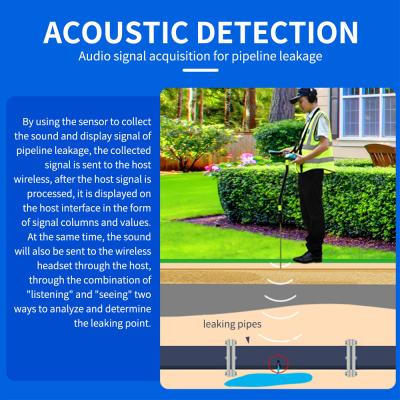 China PQ-BT Series 3-in-1 Wireless Water Leak Detector with 5000Hz Acoustic Detection and Pipeline Location for sale