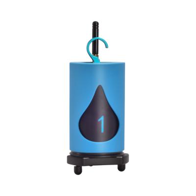 China PQWT-LDC Plumbers Auto Water Leak Detector Digital Trolley Correlator with 5-20 Sensors for sale